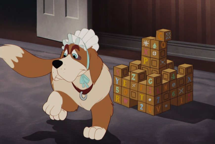 Name of dog in Peter Pan